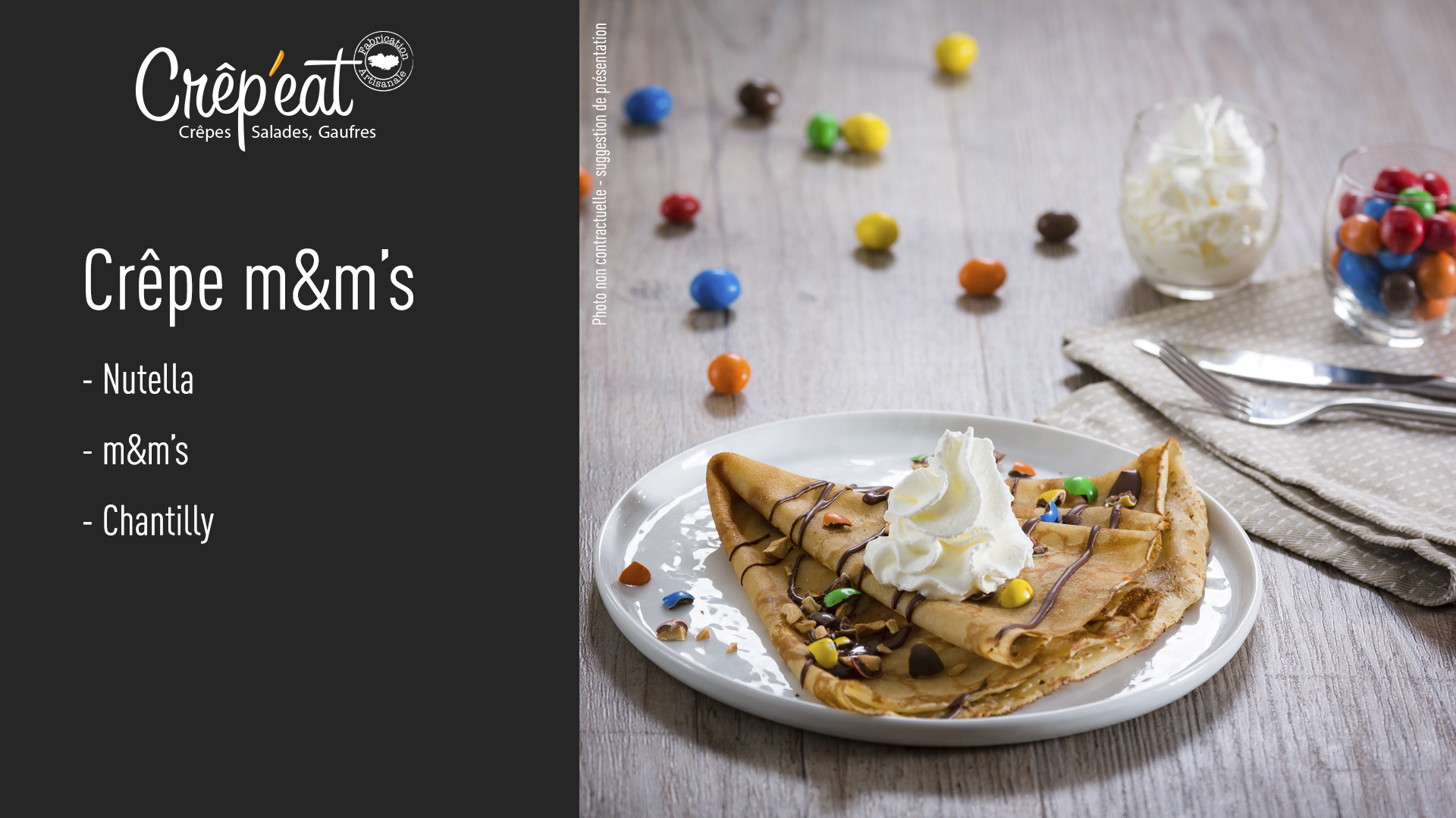 La M&M's et la Crêp'eat | Crêp'eat - Passage Cordeliers